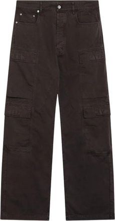 Rick Owens Double Cargo Jeans - - Trousers - Herren - Braun - W30