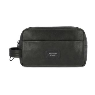 Piquadro Sac en cuir noir - Construction souple horizontale - Homme - Sacs - Noir - Taille: ONE Size