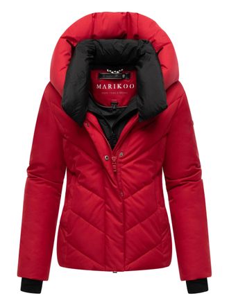 Marikoo Damen Wintersteppjacke Nadiraa mit 2-in-1-Design & Kapuze