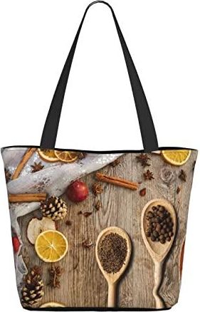 AOOEDM Spice And Spoon Ladies Shopping Bag 13x11x7in.Le cadeau parfait pour la Saint-Valentin.Cest de la Saint-Valentin pour maman, fille, &eacute;pouse, etc