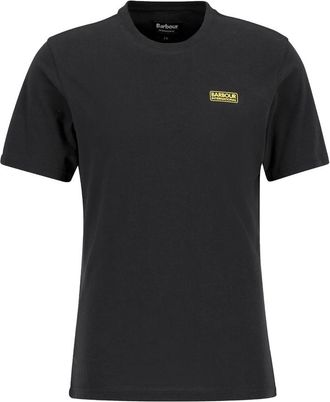 Barbour Glattes T-Shirt mit gummiertem Logo-Print, Slim Fit in