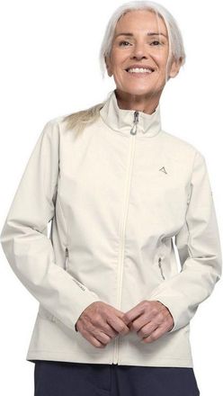 Schöffel Softshelljacke Hiking Style Mirusha WMS (wasserabweisend, atmungsaktiv) natur/weiss