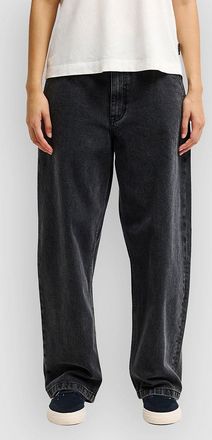 Quiksilver Qsw Wide Crop Denim Jeans black black tint brown