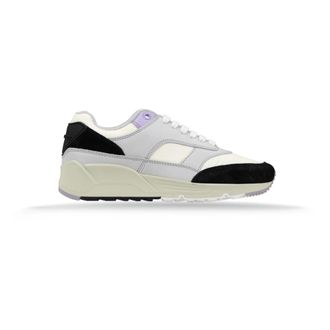 Saint Laurent Leder Schn&uuml;rsneakers - - Shoes - Damen - Grau - 38 1/2 EU