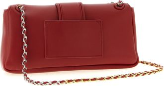 Jacquemus Lambskin Leather Shoulder Bag - Red