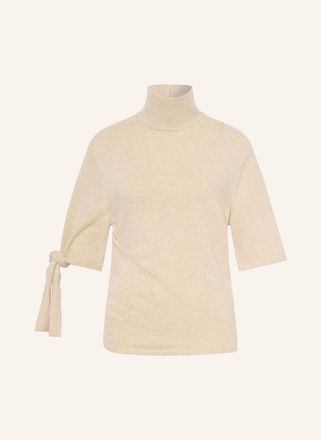 Jacquemus Jacquemus Pullover La Maille Fiocco Mit Merinowolle Und 3/4-Arm beige