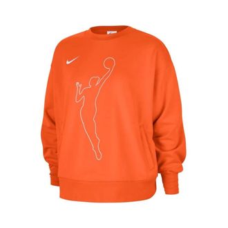 Nike Femme, Sweatshirts et sweats &agrave; capuche, Orange, Taille: 40 FR SweaT-shirts