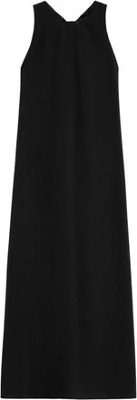 Aspesi Femme, Robes, Noir, Taille: 42 FR Mod.2979 Robe Longue Sans Manches