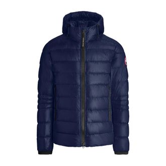 Canada Goose Homme, Vestes, Bleu, Taille: S Veste &agrave; capuche Crofton Navy L&eacute;g&egrave;re Pliable