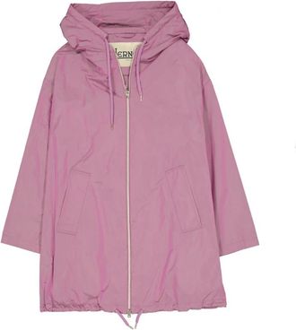 Herno Femme, Manteaux, Rose, Taille: 42 FR Parka L&eacute;g&egrave;re