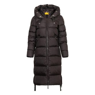 Parajumpers Femme, Manteaux, Noir, Taille: 36 FR Long Bear Parka &agrave; Capuche