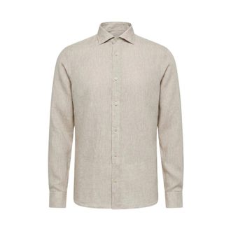 PESERICO Homme, Chemises, Brun, Taille: XL Chemise Boutonn&eacute;e