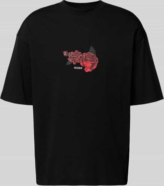 HUGO BOSS Oversized T-Shirt aus reiner Baumwolle Modell DOMANS