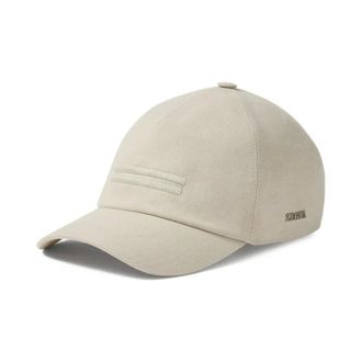 Ermenegildo Zegna Homme, Accessoires, Beige, Taille: L Caps