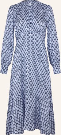 Kudibal Copenhagen Dea Kudibal Seidenkleid Mit Volants blau