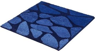 Kleine Wolke Badteppich Inspire Dunkelblau 60 x 60 cm