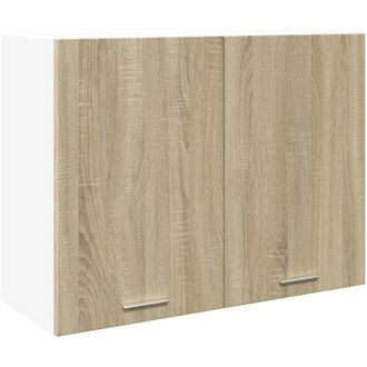 vidaXL H&auml;ngeschrank Lyon Sonoma-Eiche 80x31x60 cm Holzwerkstoff Vidaxl