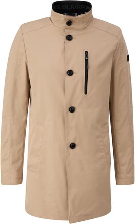 s.Oliver Black Label Herren 2148939 Mantel, beige 8195, 50
