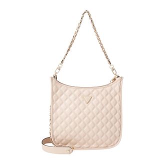Guess Giully Gesteppte Schultertasche - - Bags - Damen - Beige - ONE SIZE