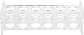 Garneck Transparenter Acryl Schnapsglashalter Runder Bar Getränkehalter für Spirituosen Stabiles Displayregal für Zuhause Party Hochzeit Pool und Küchenbar