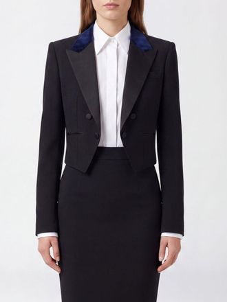 Tom Ford Blazer de smoking en laine &agrave; revers pointus en velours
