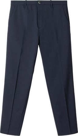 Nine In The Morning Homme, Pantalons, Bleu, Taille: XL Giove Piatto Slim Wool Mix