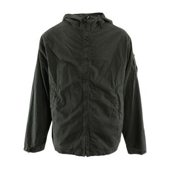 C.P. Company Micro-Reps Kapuzenjacke mit Lens-Detail - - Jackets - Herren - Grau - 2XL
