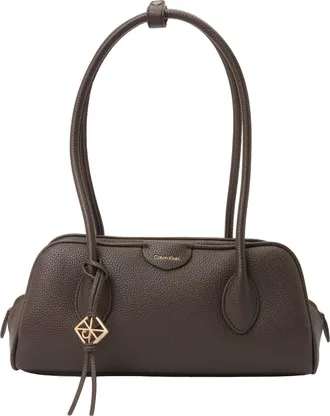 Calvin Klein Umh&auml;ngetasche Emblem Pebble Grain Extended Side Shoulder