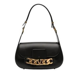 Valentino Pre-owned Vlogo Schultertasche - - Pre-owned - Damen - Schwarzk - ONE SIZE