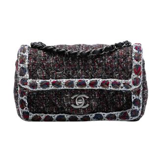 Chanel Pre-owned Textured Shoulder Bag - - Pre-owned - Damen - Mehrfarbig - ONE SIZE