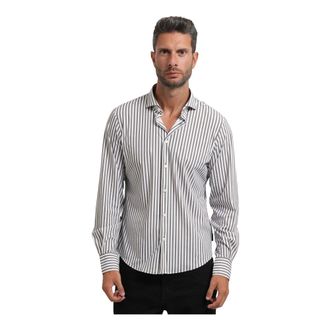 Yes-Zee Chemise &agrave; micro-motifs - Homme - Chemises - Gris - Taille: XL