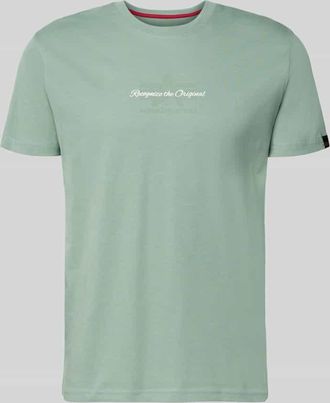 Alpha Industries T-Shirt mit Label-Detail