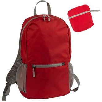 Wedo PACKTOGO Sac &agrave; dos pliable en nylon l&eacute;ger et imperm&eacute;able (12L), bretelles rembourr&eacute;es, fermetures &eacute;clair prot&eacute;g&eacute;es contre leau, fixation pour trolley,