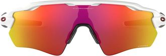 Oakley Femme, Accessoires, Blanc, Taille: 38 MM Lunettes de soleil Radar EV Path Prizm Ruby