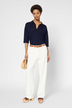 Gerard Darel Pantalon large fluide - LOUISA - Ecru