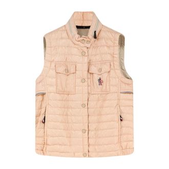 Moncler Vests - - Jackets - Damen - Rosa - M