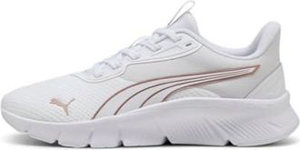 Puma Flexfocus Lite Modern (31148107) Woven White-R Baskets pour femme &agrave; lacets en maille l&eacute;g&egrave;re et confortable Semelle flexible Blanc, Blanc., 40.5 EU