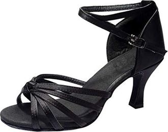 Generic Chaussures Danse Latine Femme Talon, pour Dames Chaussures Latin Tango Tango Salsa Latine Sandales Performance Chaussures De Marche Sportive pour Femm