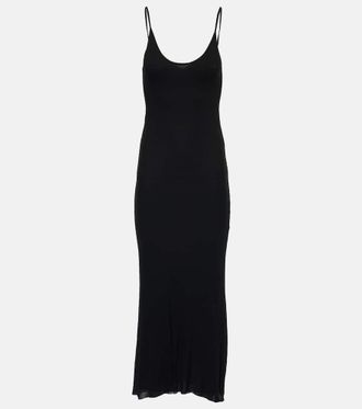 Khaite Midikleid Leesal aus Jersey