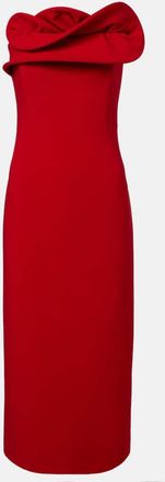 Magda Butrym Bustier-Kleid aus einem Wollgemisch