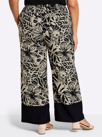 Sheego Strandkleid Web-Hose erh&ouml;ht