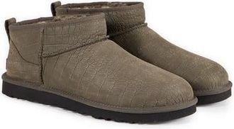 UGG Boots Classic Ultra Mini imprim&eacute; crocodile