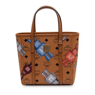 MCM Mcm, Femme, Sacs, Brun, Taille: ONE Size Toni Vi Shopper Mni