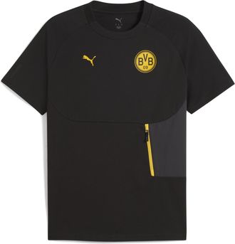 Puma T-shirt avec poche PUMATECH Borussia Dortmund Homme, Accessoires, Noir, S