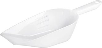 Westmark Back-/Abwiege-/Abfüllschaufel, Füllvolumen: 1400 ml, Kunststoff, Halvar, Weiß, 90992251