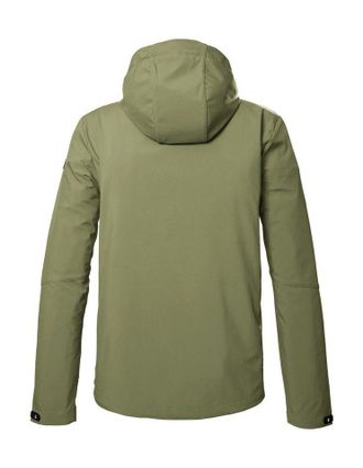 Killtec Softshelljacke KOS 259 MN SFTSHLL JCKT Wasserabweisende Softshelljacke mit verstellbarer Kapuze