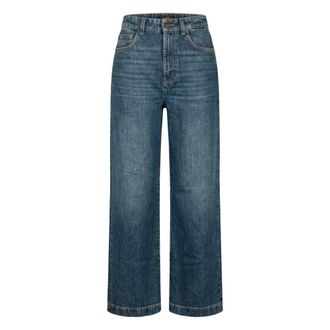 Moorer Bequeme High-Waist Jeans - - Jeans - Damen - Blau - W27