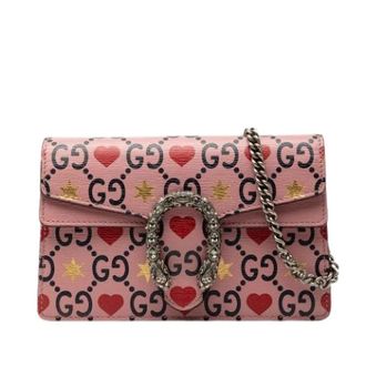 Gucci Pre-owned Vintage Umh&auml;ngetasche - - Pre-owned - Damen - Rosa - ONE SIZE