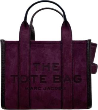 Marc Jacobs Femme, Sacs, Violet, Taille: ONE Size Petit sac fourre-tout en cuir