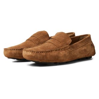 Jack & Jones Jack & Jones Jensen Herrenslipper Aus Wildleder In Cognac